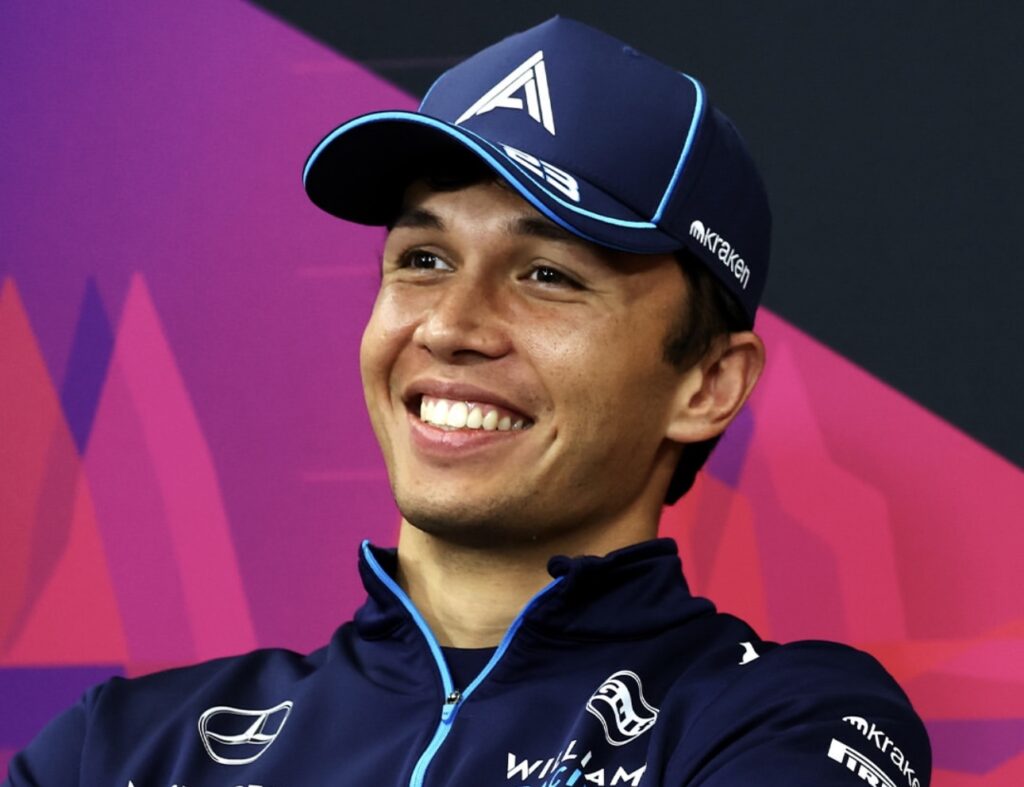 Albon says he has “never been in a fortunate enough position to be able ...