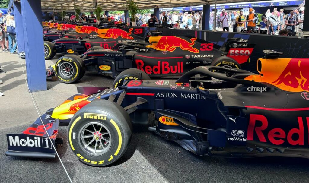 20 years of Red Bull Racing celebrated in style at Goodwood's Festival ...