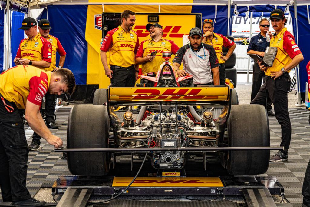 Palou says “it’s super special" to welcome DHL to his number 10 car ...